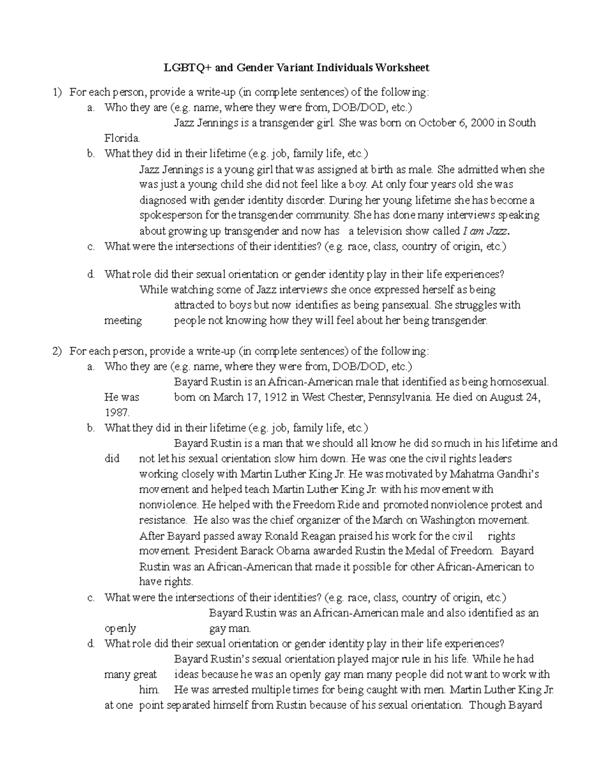 Lgbtq Individuals Alt Day - LGBTQ+ and Gender Variant Individuals ...