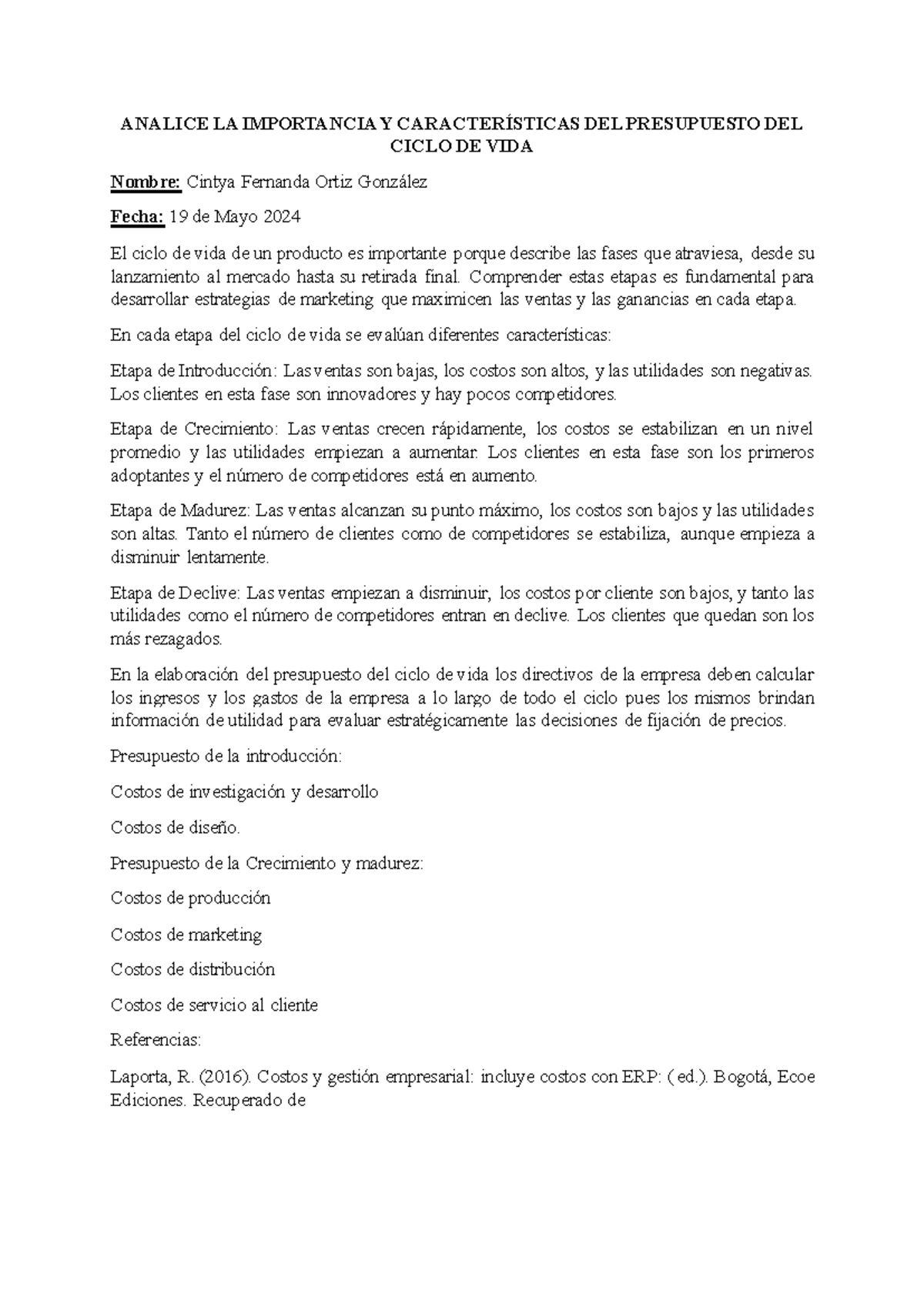 Fijacion preio - Foro - ANALICE LA IMPORTANCIA Y CARACTERÍSTICAS DEL ...