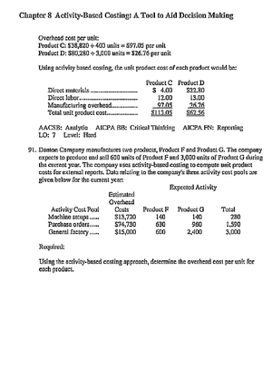 ACC773 24 - Hxhx - Chapter 8 Costing: A Tool to Aid Decision Making ...