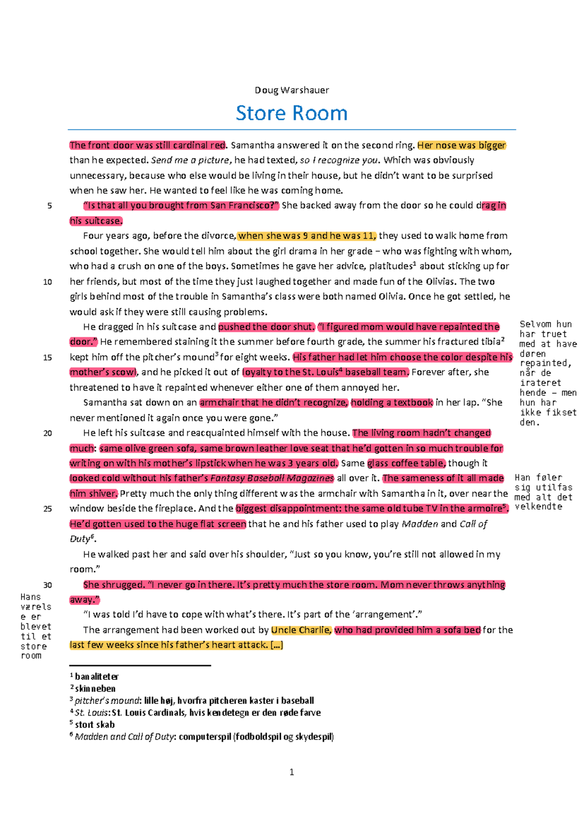 Store Room - rtyui - Doug Warshauer Store Room The front door was still ...