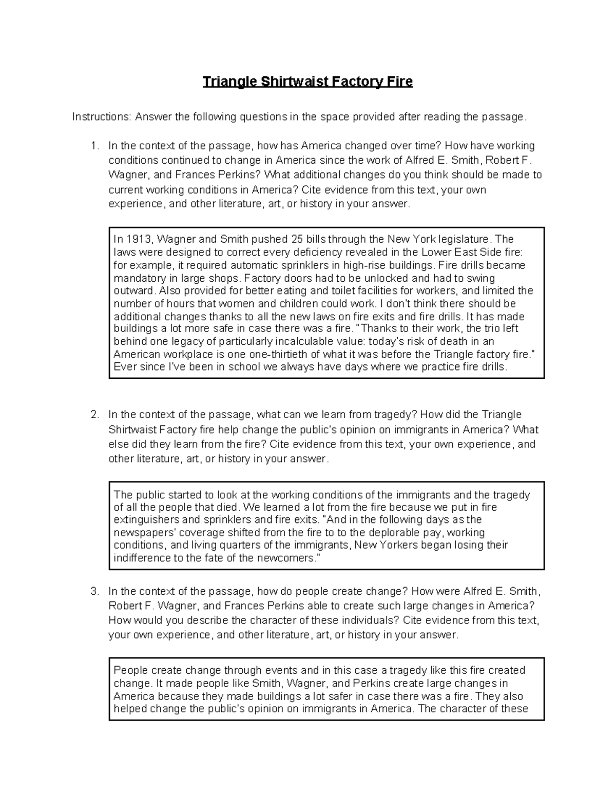 Triangle Shirtwaist Factory Fire - Triangle Shirtwaist Factory Fire ...