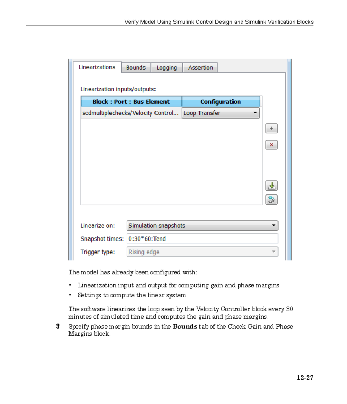 Simulink Control Design 121 The Model Has Already Been Configured With Linearization Input
