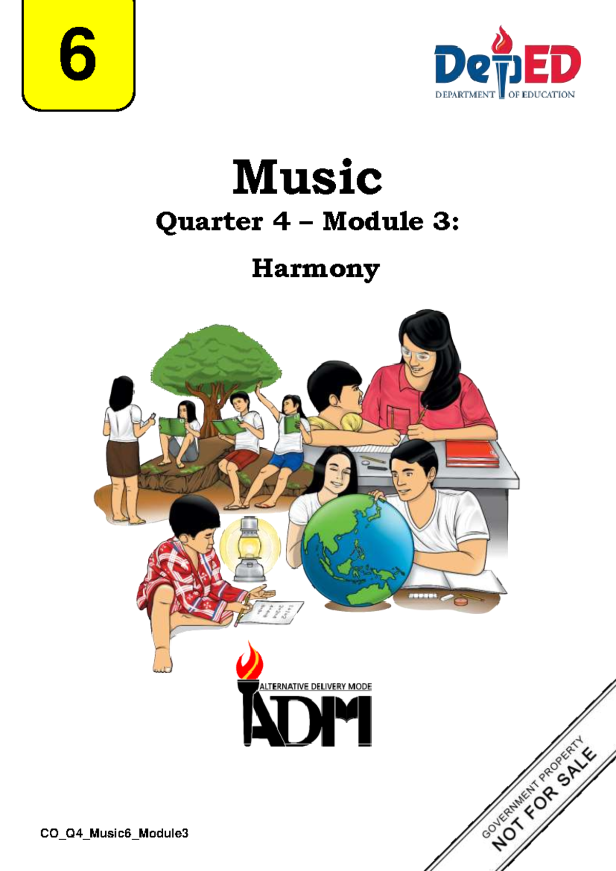 Music 6 Q4 Module-3-Harmony - Music Quarter 4 – Module 3 : Harmony 6 ...