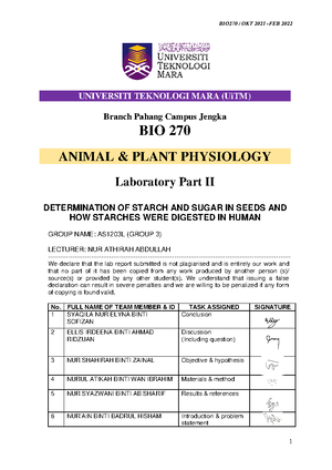 Practical 2 – Structure AND Function OF THE CELL - PRACTICAL 2 ...