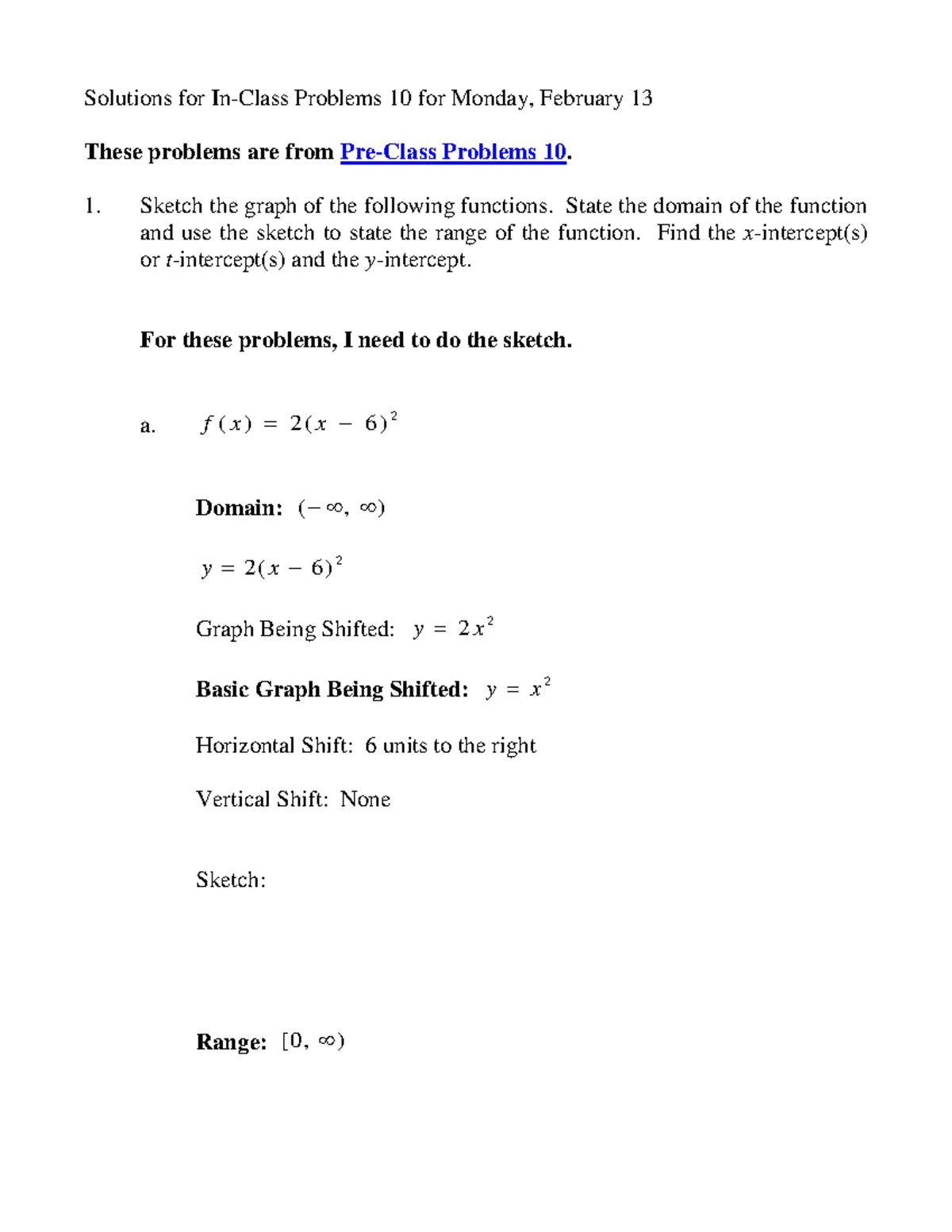 Problems 10MWFSol - Solutions for In-Class Problems 10 for Monday ...