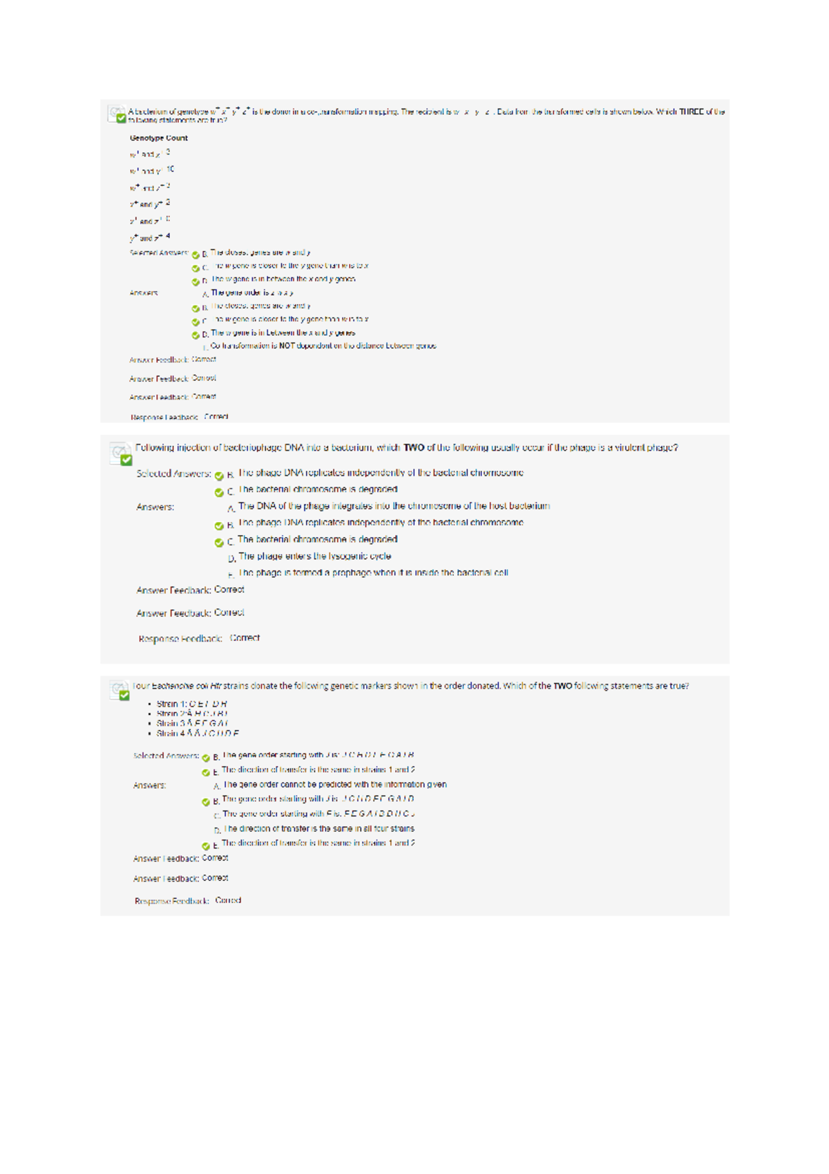 Genetics MCQs (6) - Studocu
