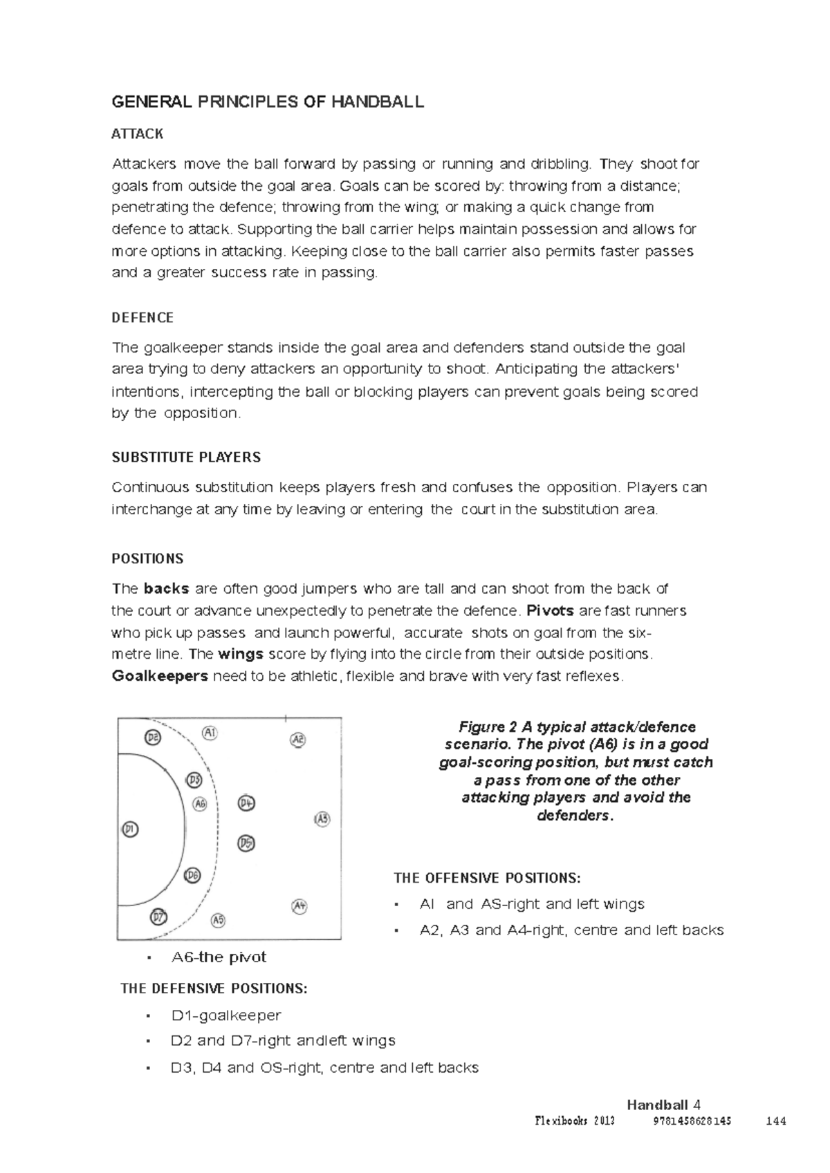Handball 2 - N.A. - GENERAL PRINCIPLES OF HANDBALL ATTACK Attackers ...
