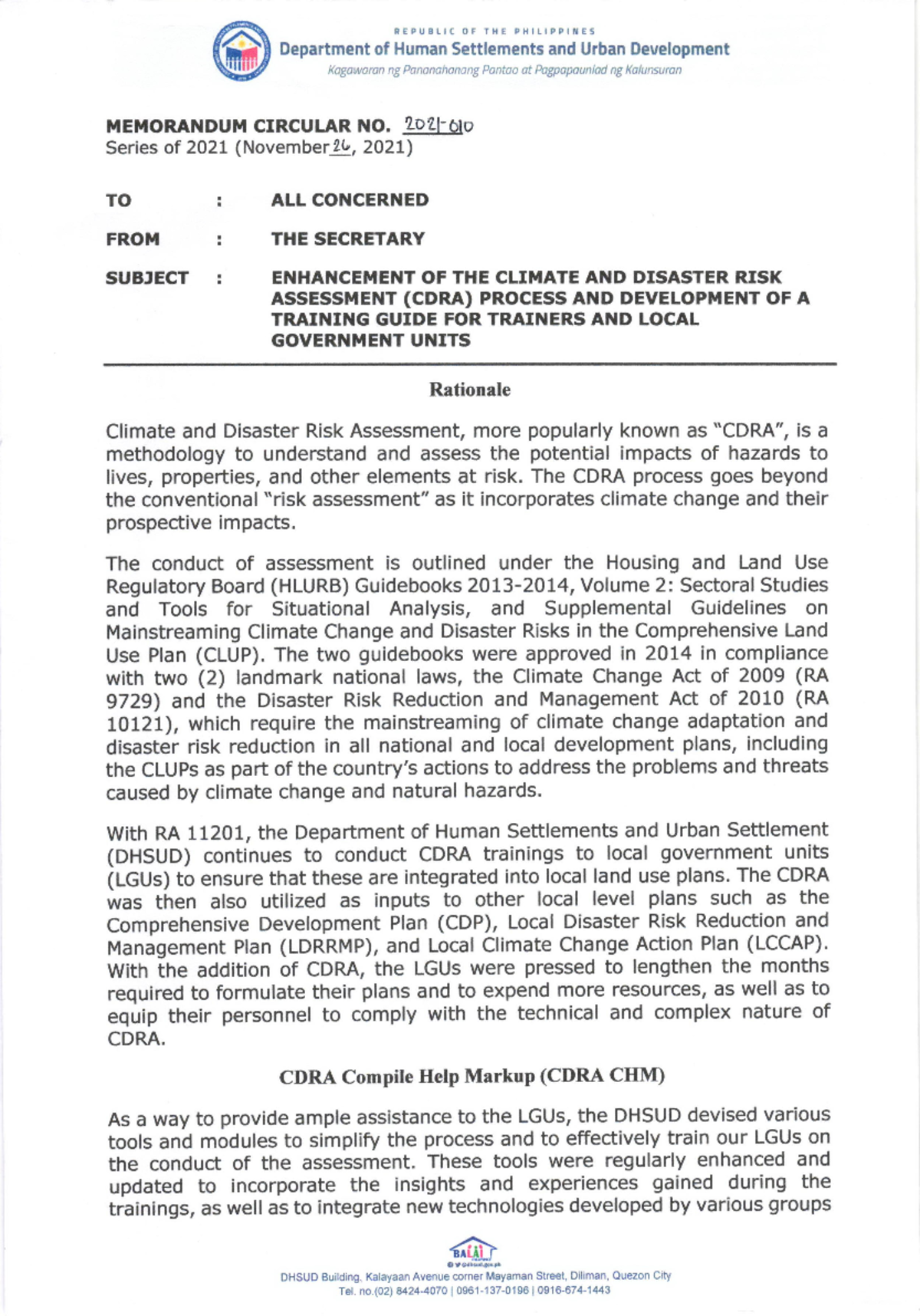 Process and Development of a Training Guide for Trainers and Local ...