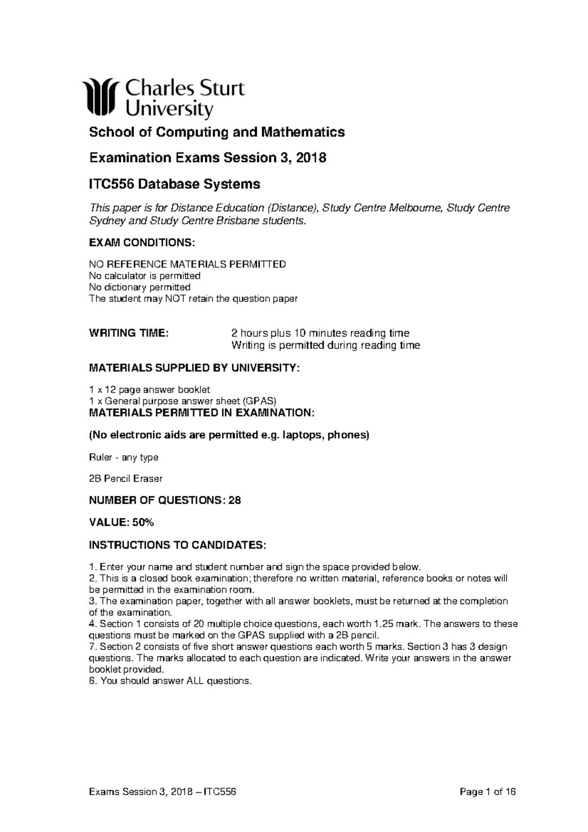 Sample Exam 201819 With Solutions Warning Tt Undefined Function 32 Warning Tt Undefined