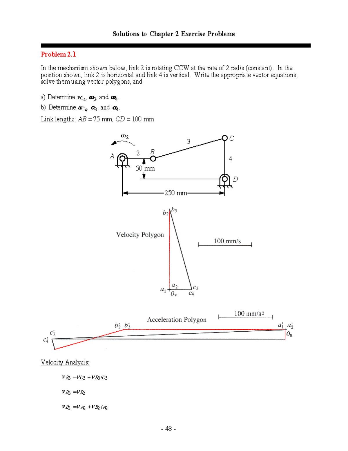 Chapter 2. Graphical Position Velocity - Solutions to Chapter 2 ...