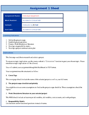 Scope Management Plan - Scope Management Plan GROUP MEMBERS Priyanka ...