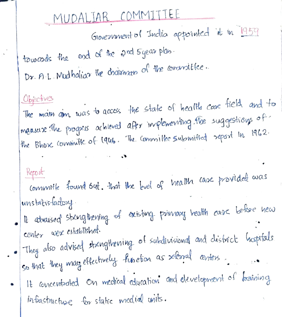 Mudaliar committee - Jurisprudence - G, ovolllwenl- b ( -J.,,,j io ''f ...