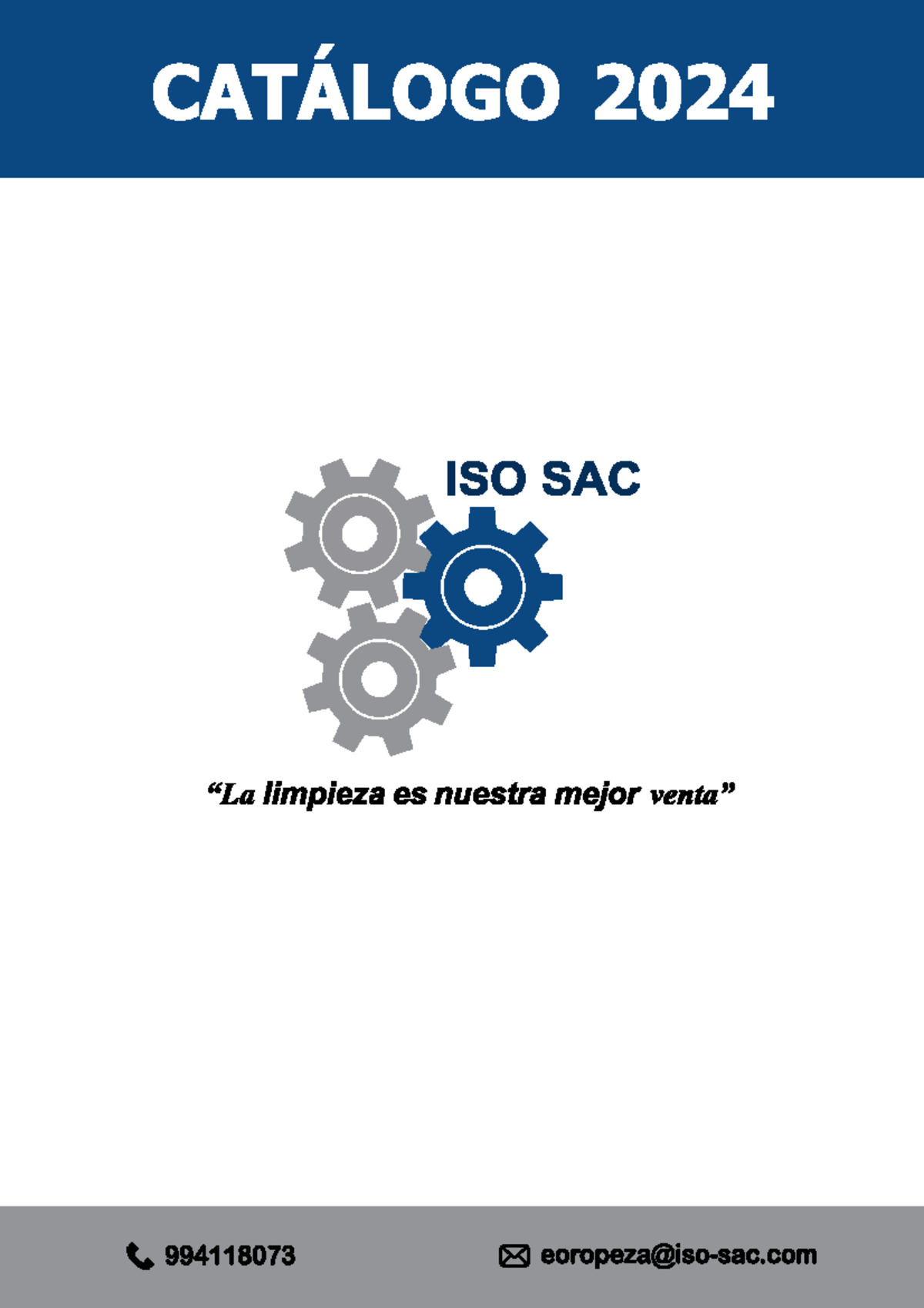 ISO SAC catalogo de limpieza - CATÁLOGO 2024 ISO SAC limpieza es ...