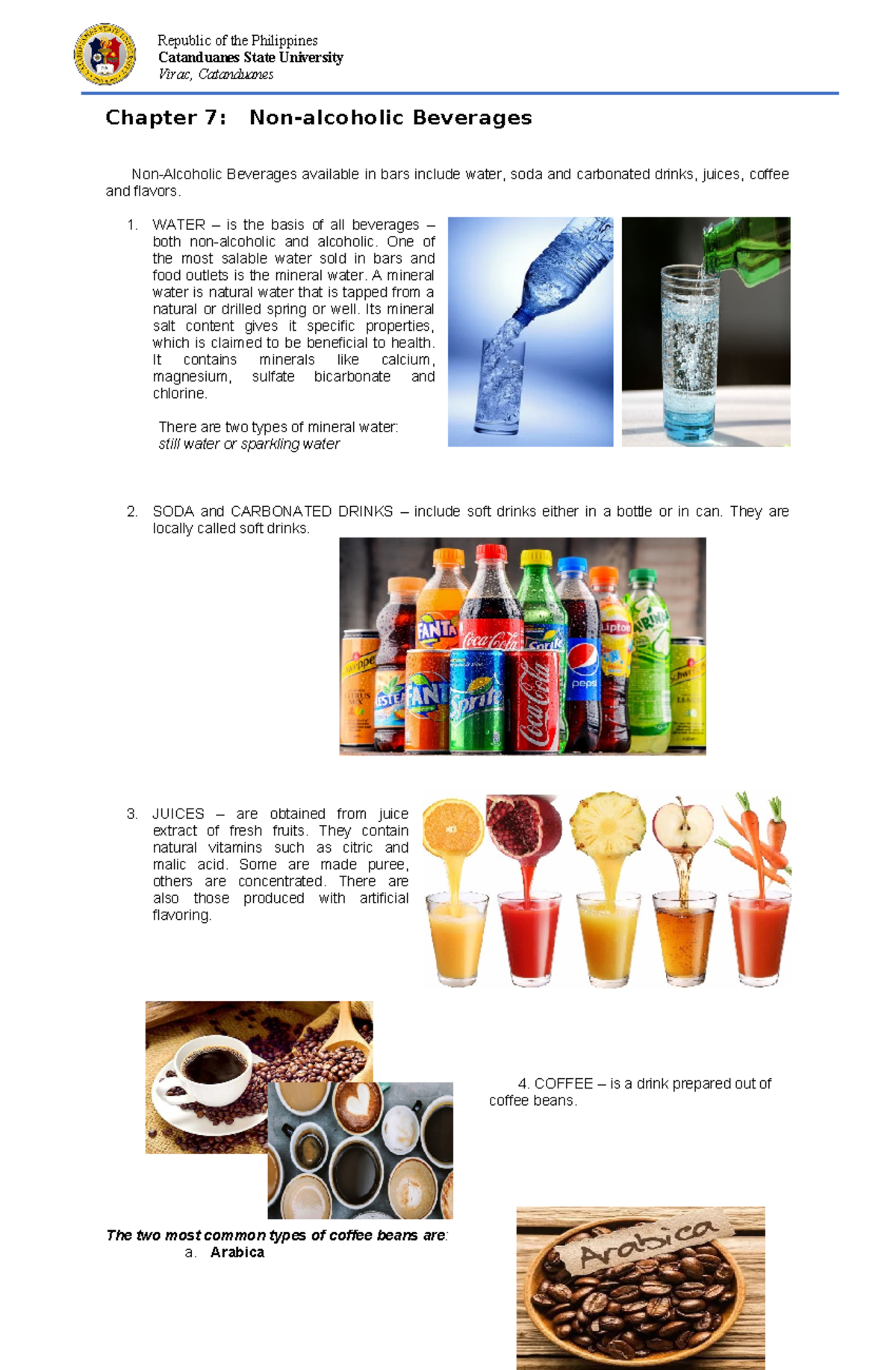 FSM 310 Chapter 6 - btvted - Catanduanes State University Virac, Catanduanes Chapter 7: - Studocu