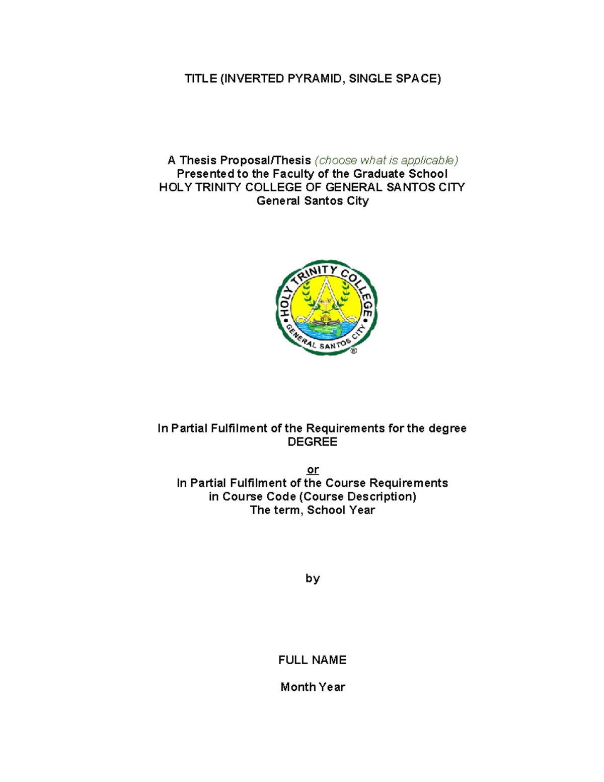 Quantitative-Research-Format - TITLE (INVERTED PYRAMID, SINGLE SPACE) A ...