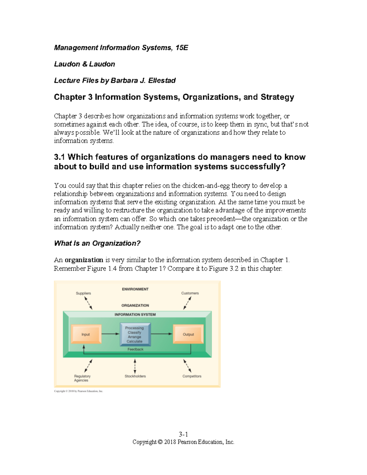 MIS L03 Lecture Notes Chapter 3 Describes How Organizations And mis-l03-lecture-notes-chapter-3-describes-how-organizations-and