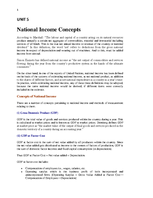 UNIT 4 - Notes - UNIT 4 Market Structures: Perfect and Imperfect Market ...