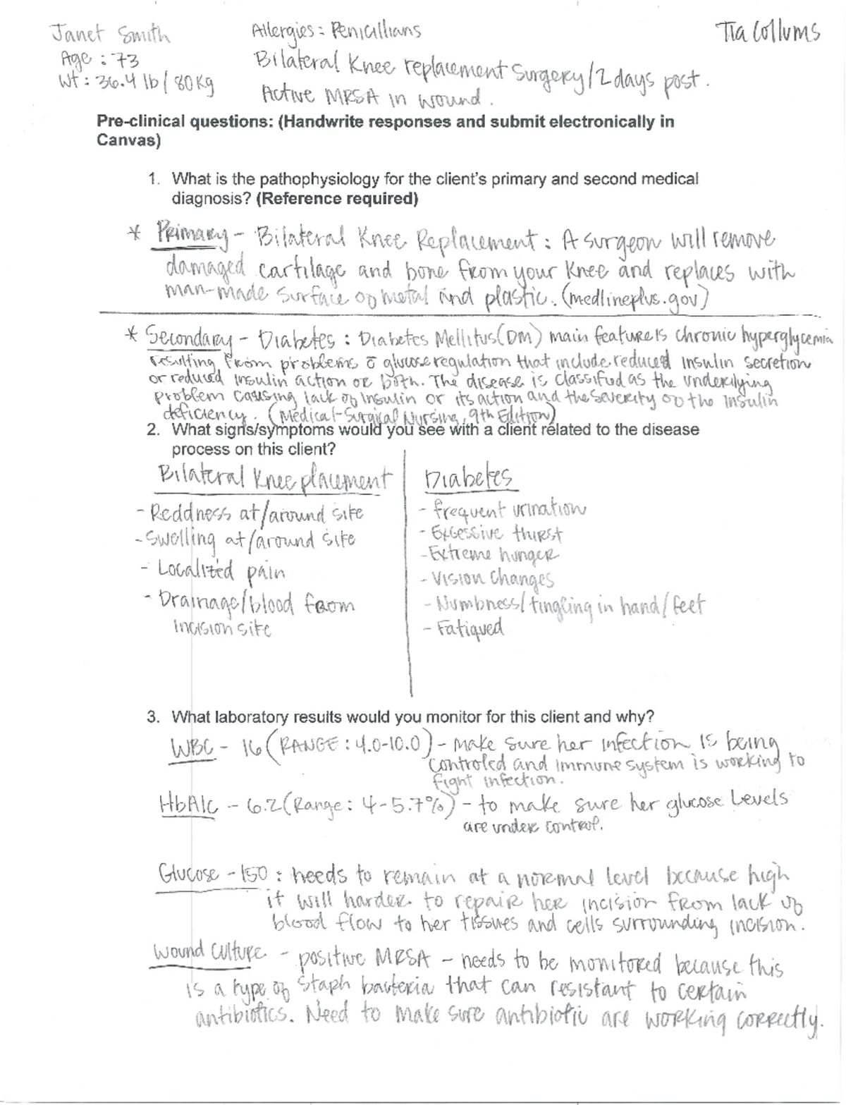Clinical 1 Paperwork - NUR 2422 - Studocu