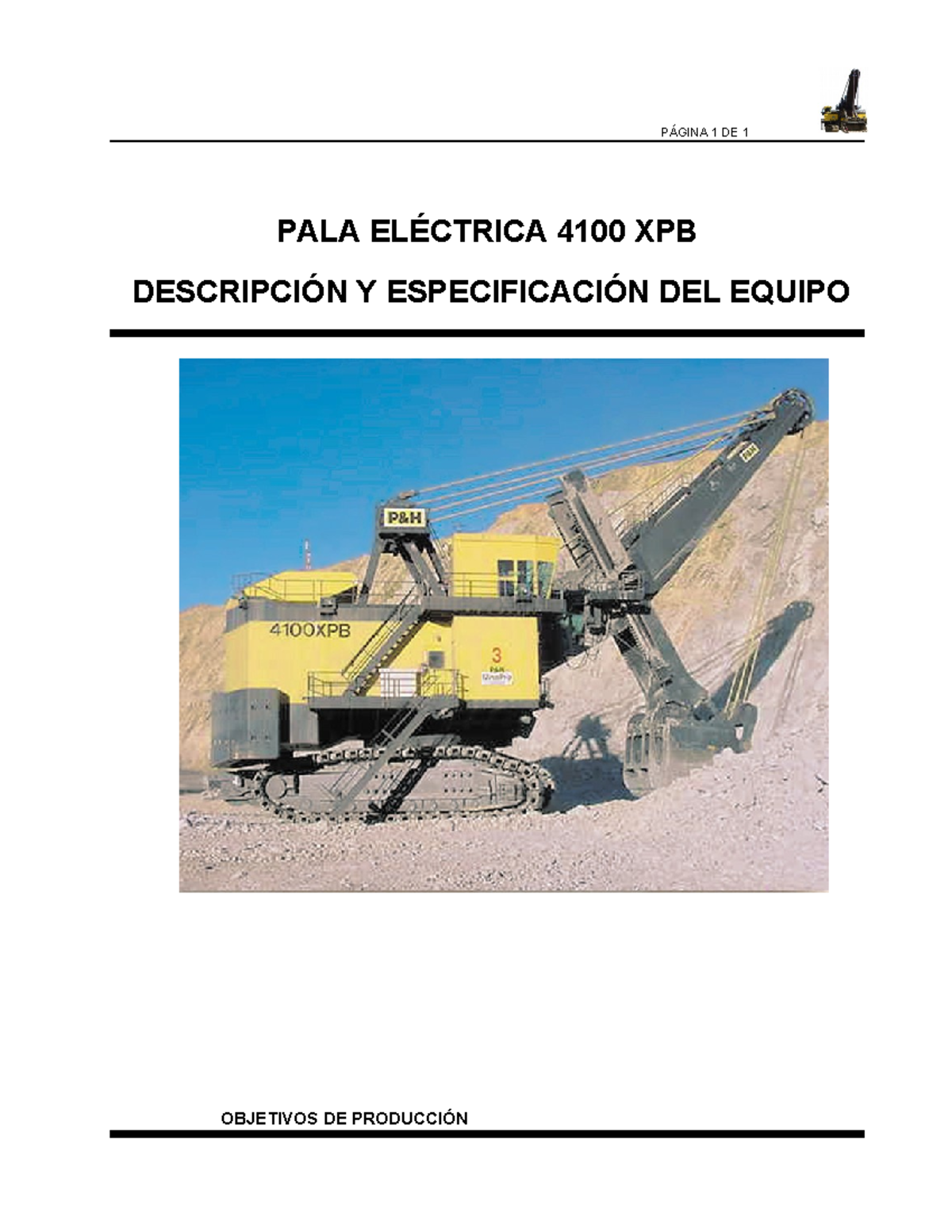 Pala-xpb-4100 compress - PALA ELÉCTRICA 4100 XPB DESCRIPCIÓN Y ...
