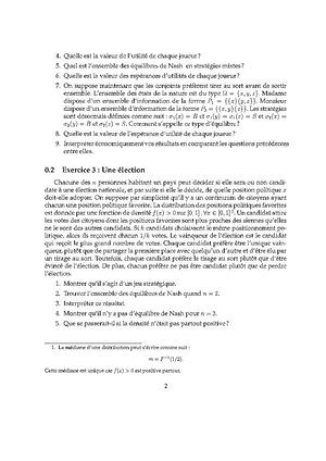 Les équilibres corrélés - Projet CMI - Chloé Bonneau et Jean Deslis ...