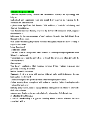 Class notes Comm Theory - COMM THEORY ___ Notes Spiral of Silence ...