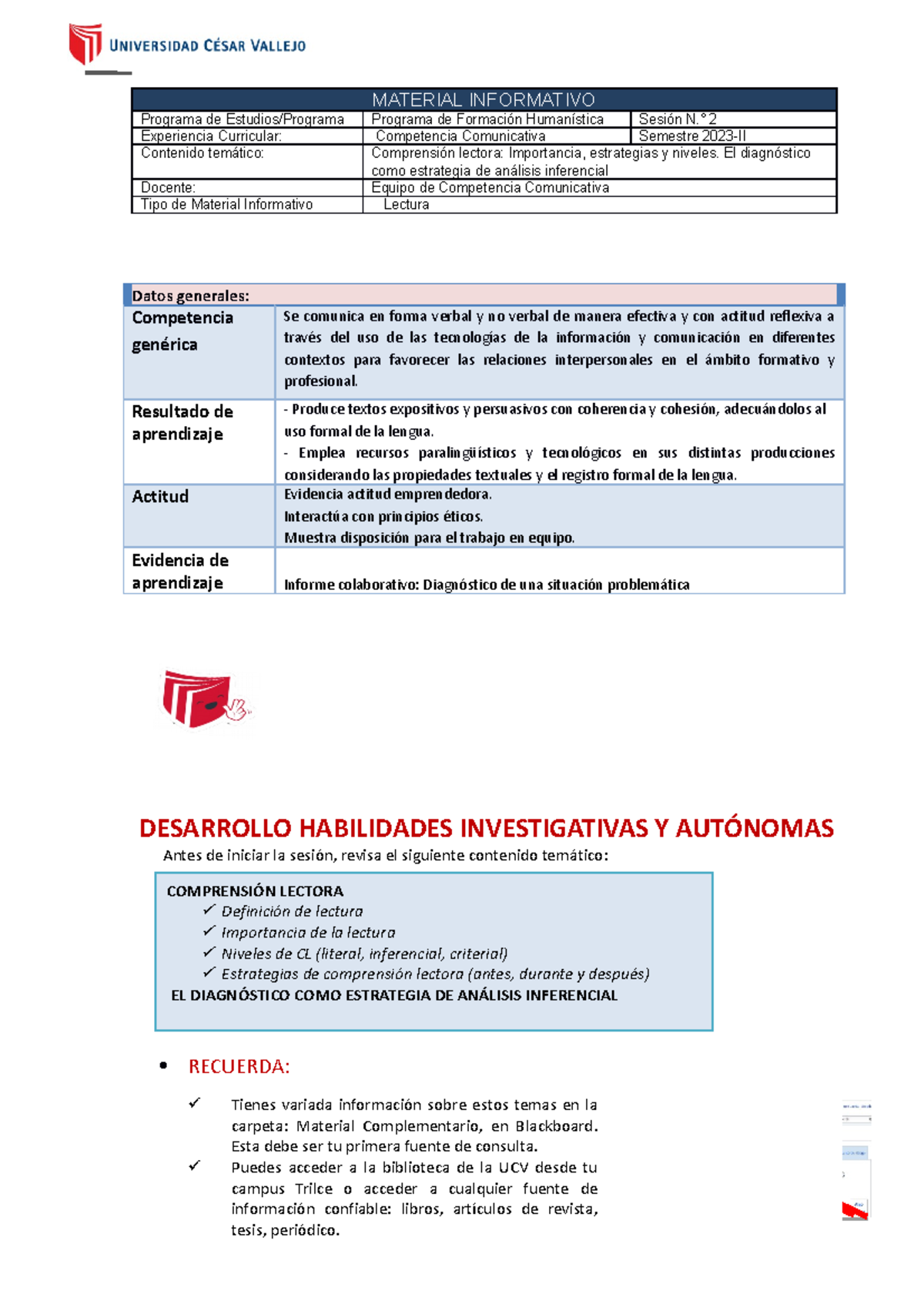 S2. Material Informativo GUÍA Práctica 02- 2023 p (1) - MATERIAL ...