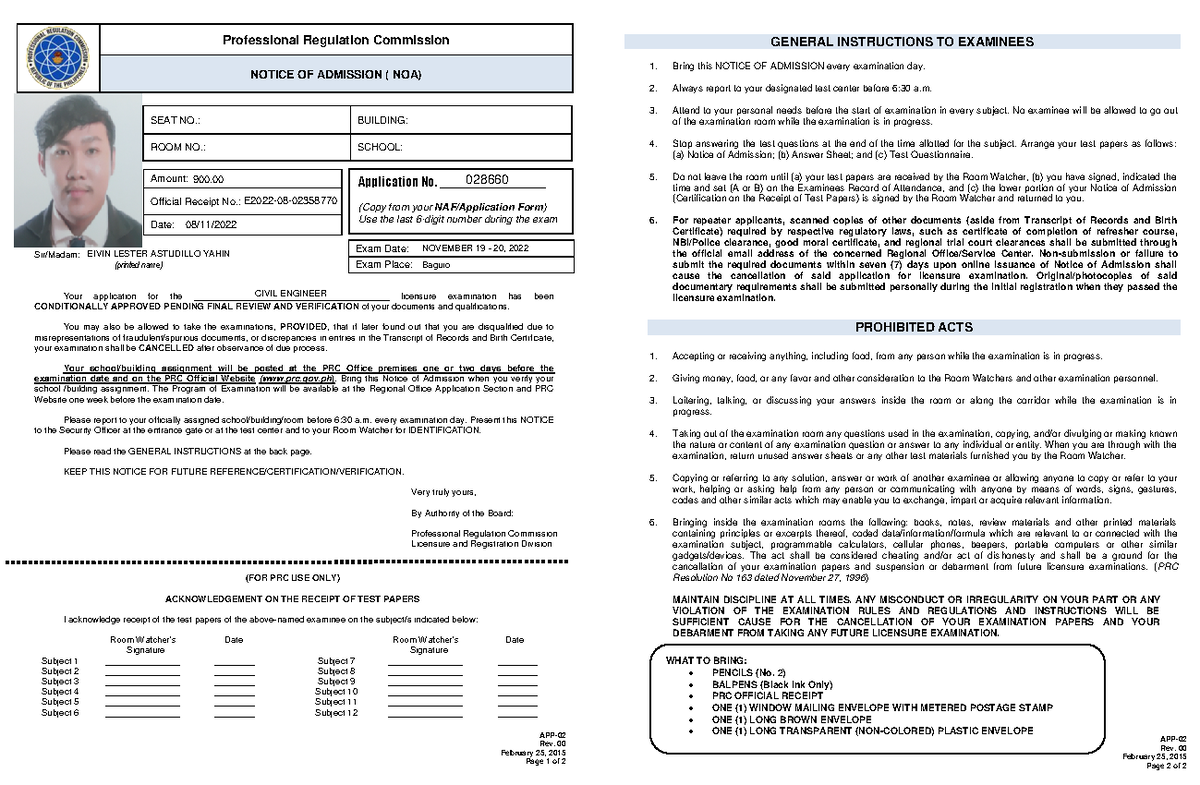Doc - Geotechnical engineering - Sir/Madam: (printed name) Your ...