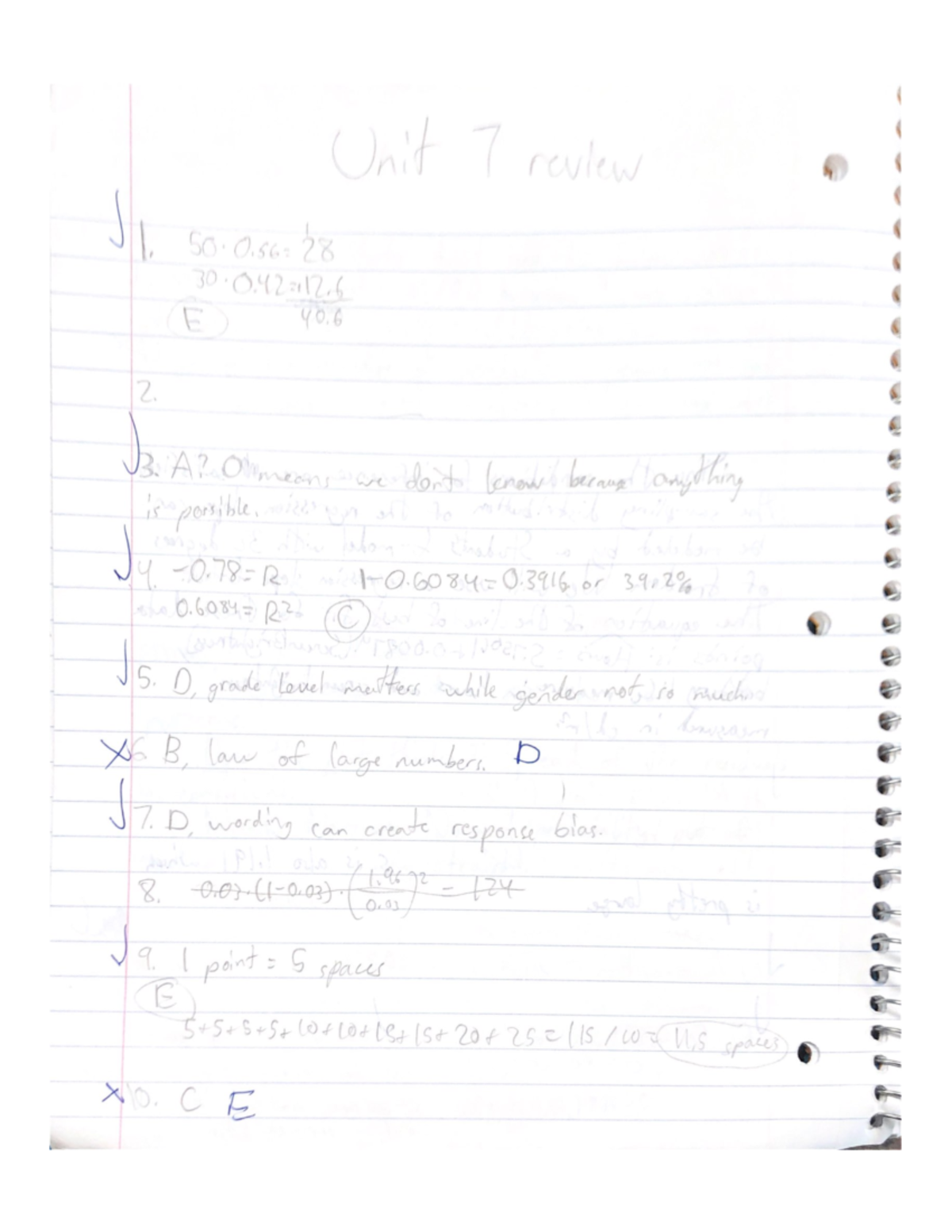 Unit 7 and Unit 9 Review and Progress Checks - Studocu