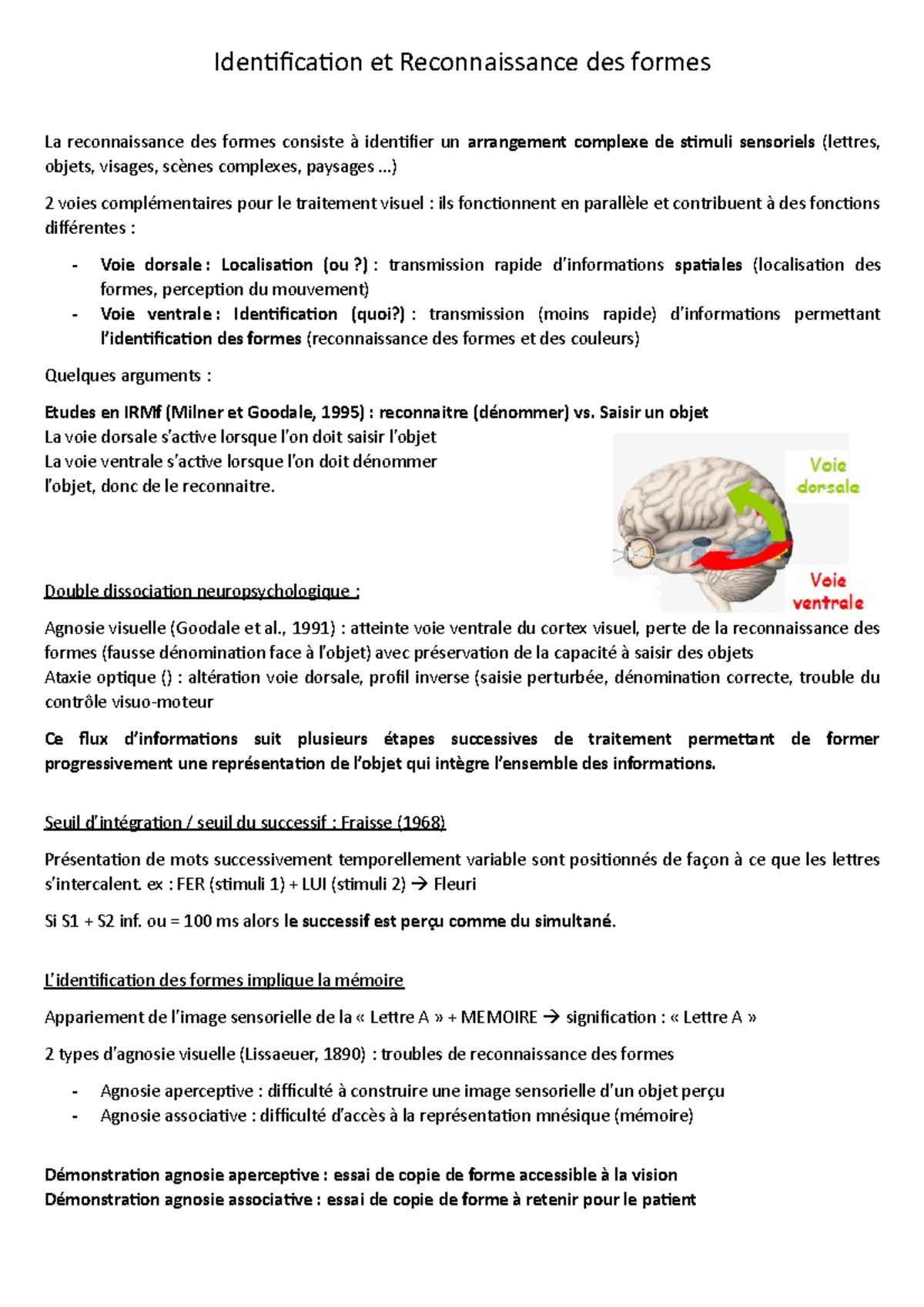 Chapitre 3 - Les formes - Identification et Reconnaissance des formes ...