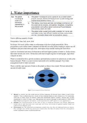2. Drainage basins - Detailed notes for A-level Edexcel Geography. - 2 ...
