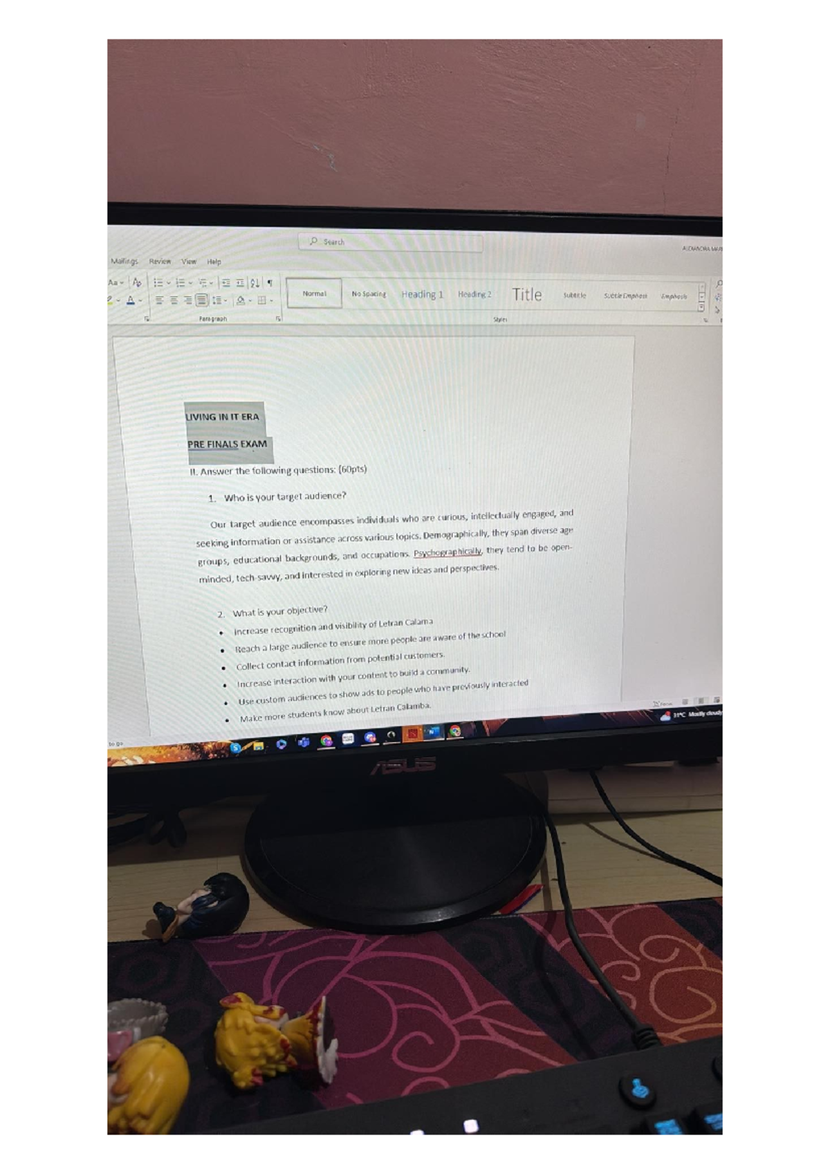 Living IN IT ERA - lectures - Search Mailings Review View Help ...