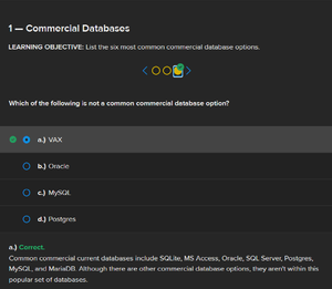 Sophia Relational Databases Unit 3 Milestone 3 - 1 19 / 21 that's 90% ...
