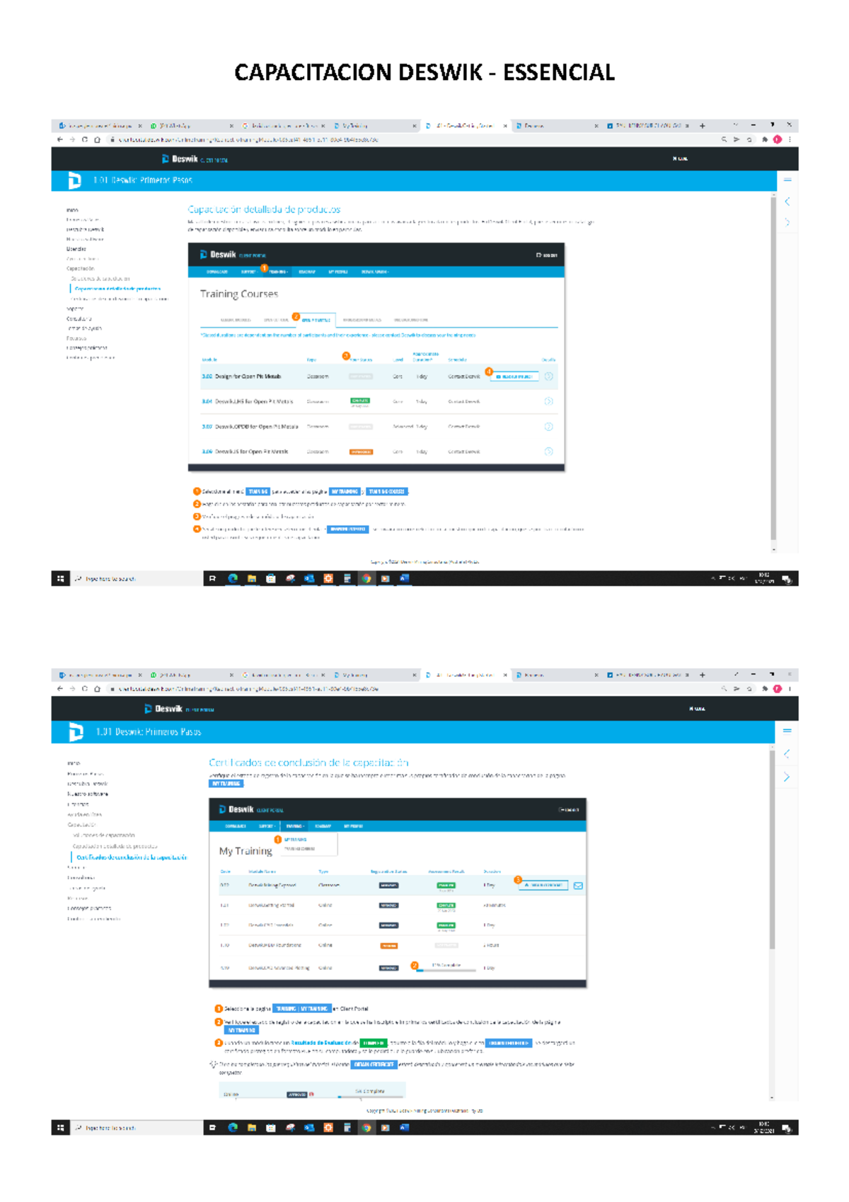 01 Capacitacion Deswik cad - Planeamiento minero - CAPACITACION DESWIK ...