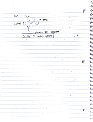 CHEM 233 pt 1- DR. Osborne Ochem lecture notes - CHEM 233 - Studocu