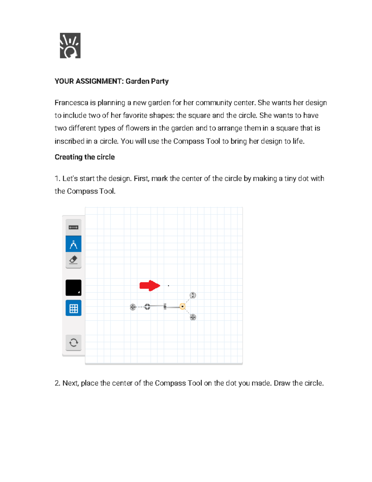3.1.3 Practice - Modeling Constructing a Square (Practice) - YOUR ...