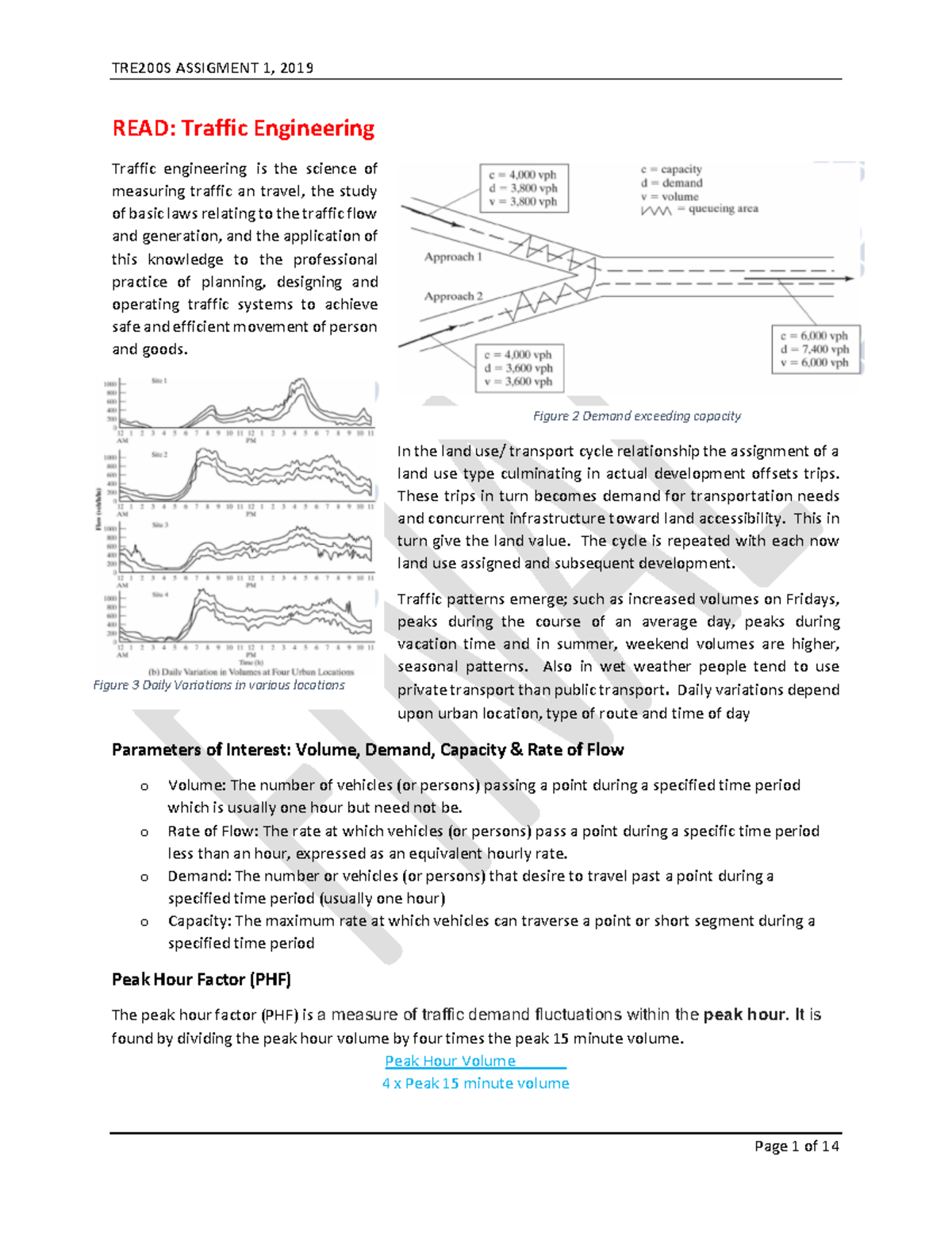 Reading Traffic Engineering Supplement 1 - READ: Traffic Engineering ...