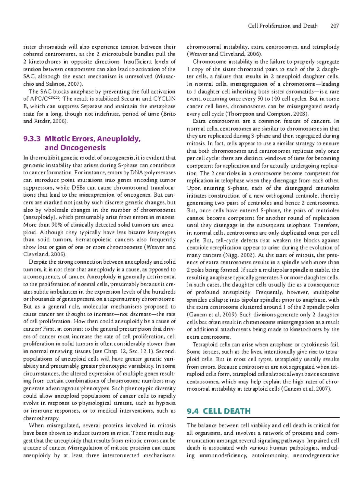 Basic Science Of Oncology 5th 74 Cell Proliferation And Death 207