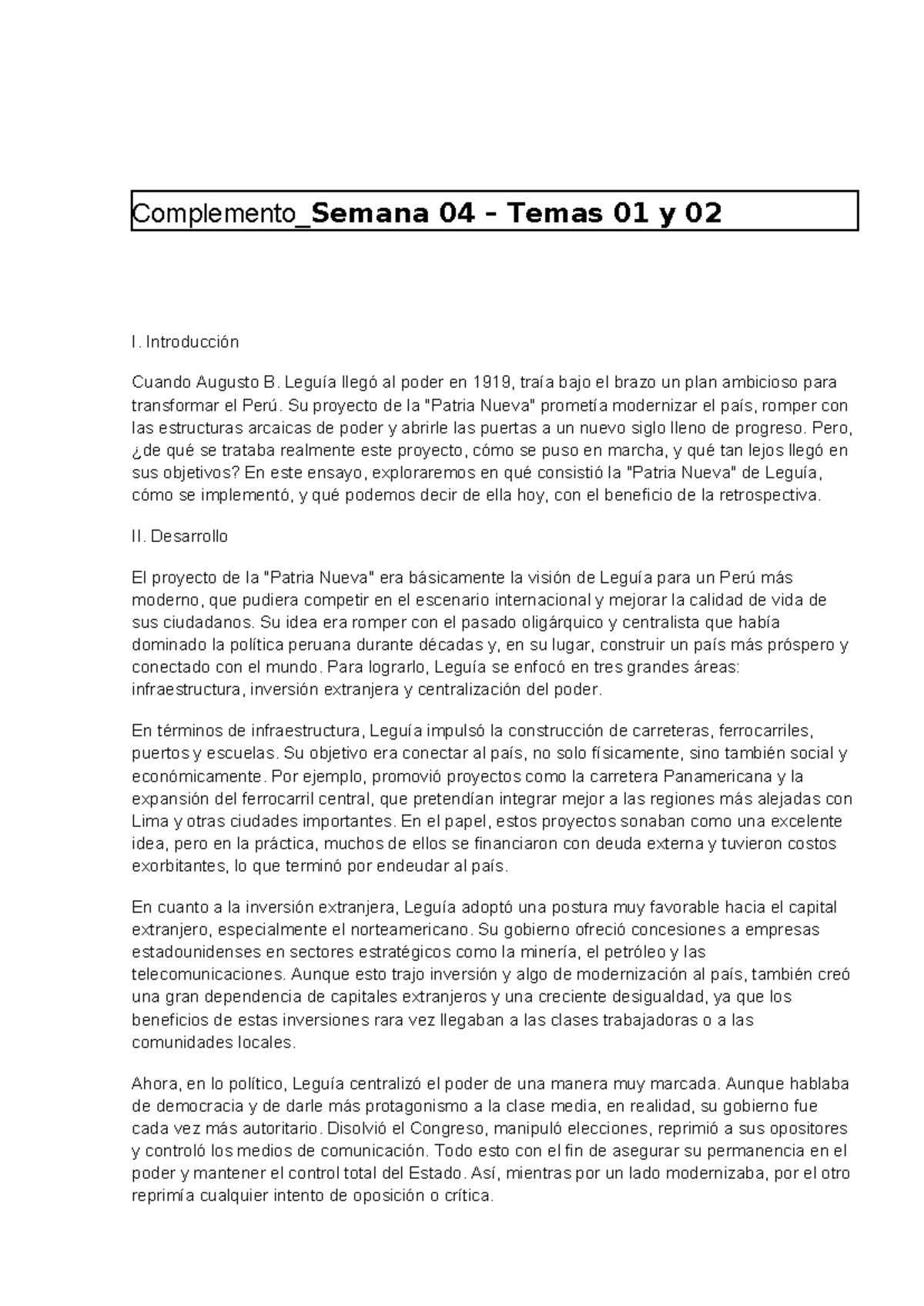 Complemento Semana 04 – Temas 01 y 02 - Complemento_Semana 04 – Temas 01 y 02 I. Introducción ...