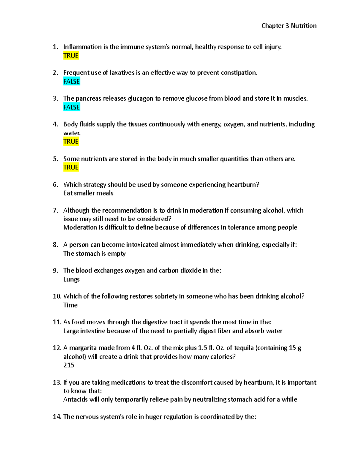 Chap 3 Nutrition Quiz Study Questions Inflammation Is The Immune chap-3-nutrition-quiz-study-questions-inflammation-is-the-immune