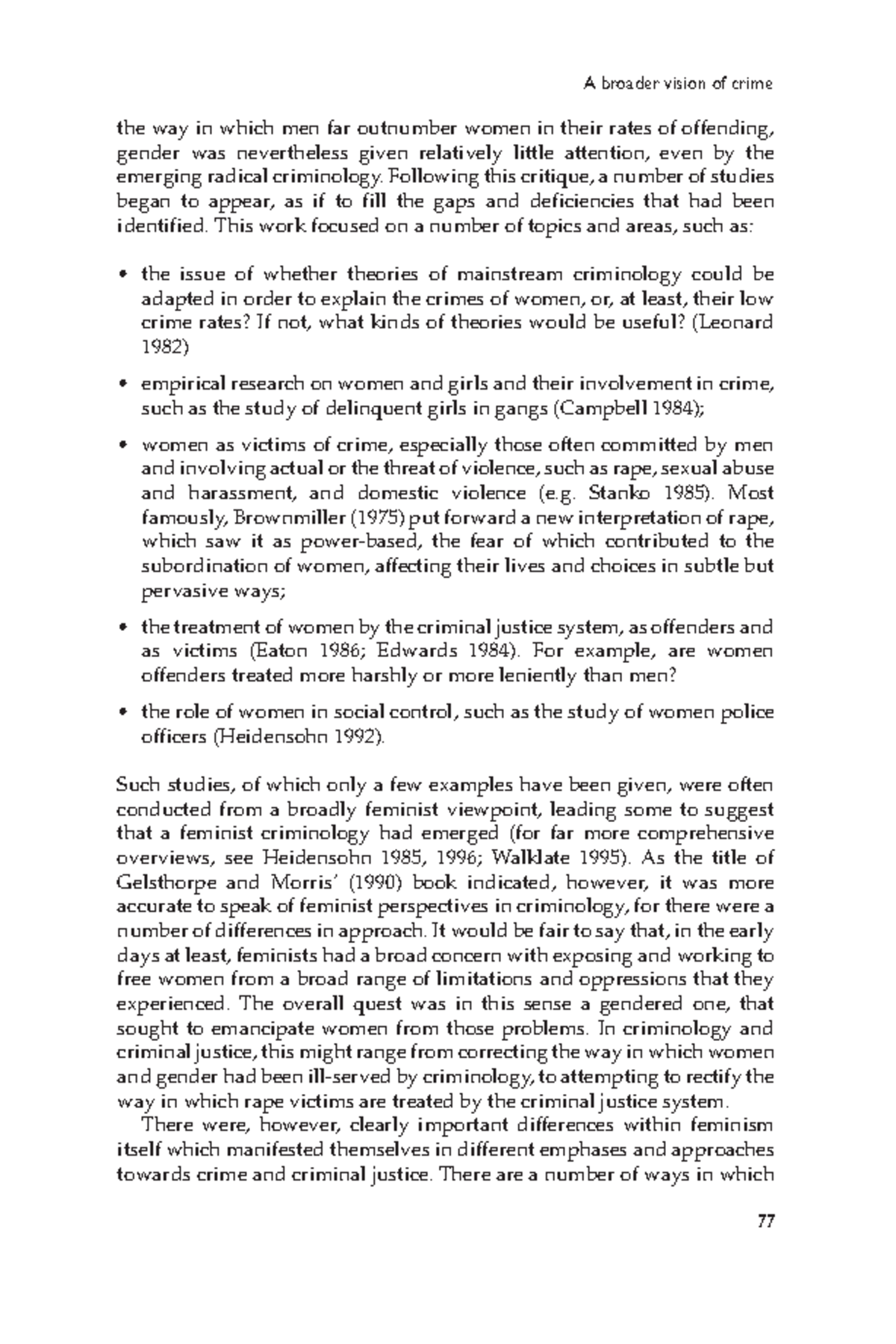 Introducing-criminology-30 - 77 A broader vision of crime the way in ...