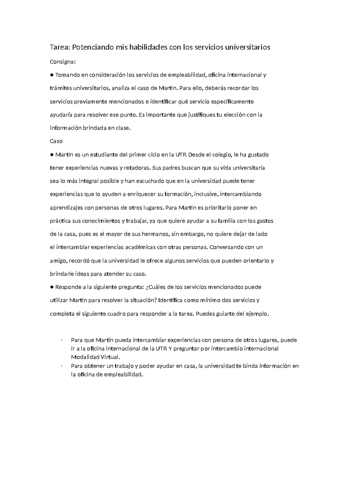 IVU Actividad 3 Sebastianvillegas - Tarea: Potenciando mis habilidades con los servicios - Studocu