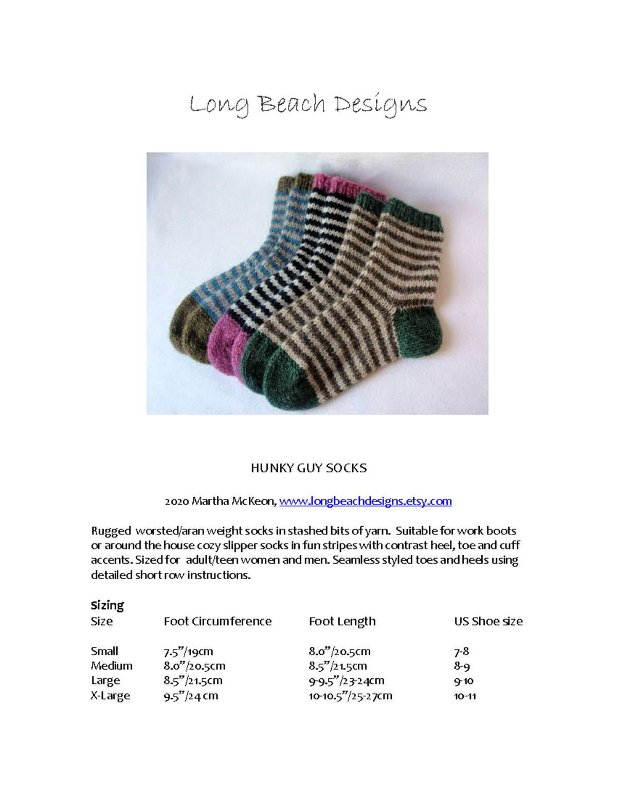 Hunkyguysocks - Long Beach Designs HUNKY GUY SOCKS 2020 Martha McKeon ...