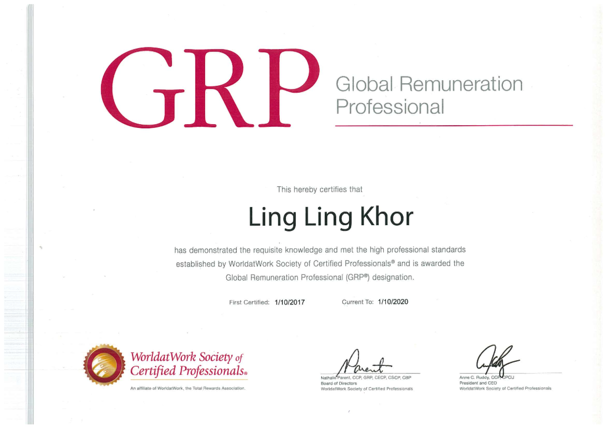 06 GRP Certificate - TESTING - GRP Global Remuneration Professional ...