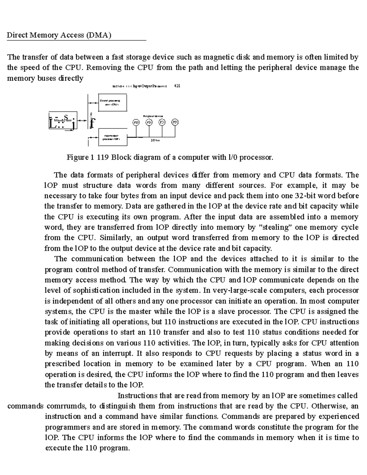 Direct Memory Access - Removing the CPU from the path and letting the ...