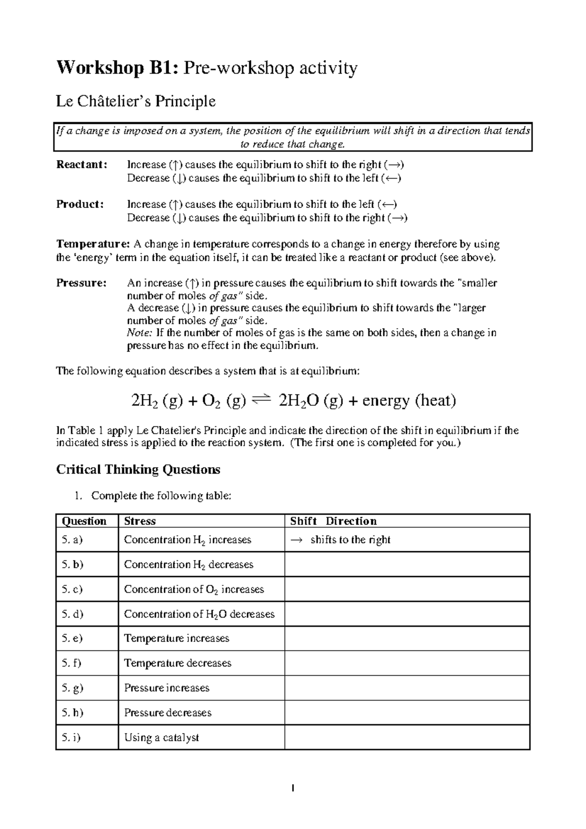 Workshop 4 pre-workshop activity - Workshop B1: Pre-workshop activity ...
