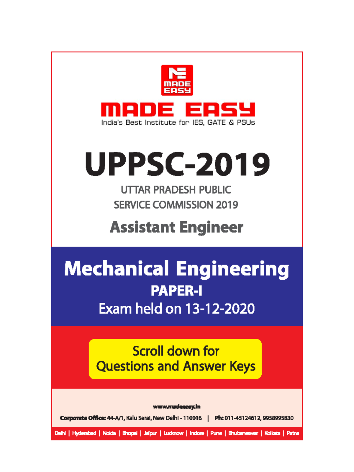 ME Uppsc AE Paper-1 (13 - My notes with good content - Civil ...