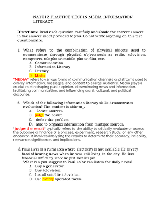 Pagbasa-at-Pagsusuri 11 Q1 Module-1 - Pagbasa at Pagsusuri sa Iba’t ...