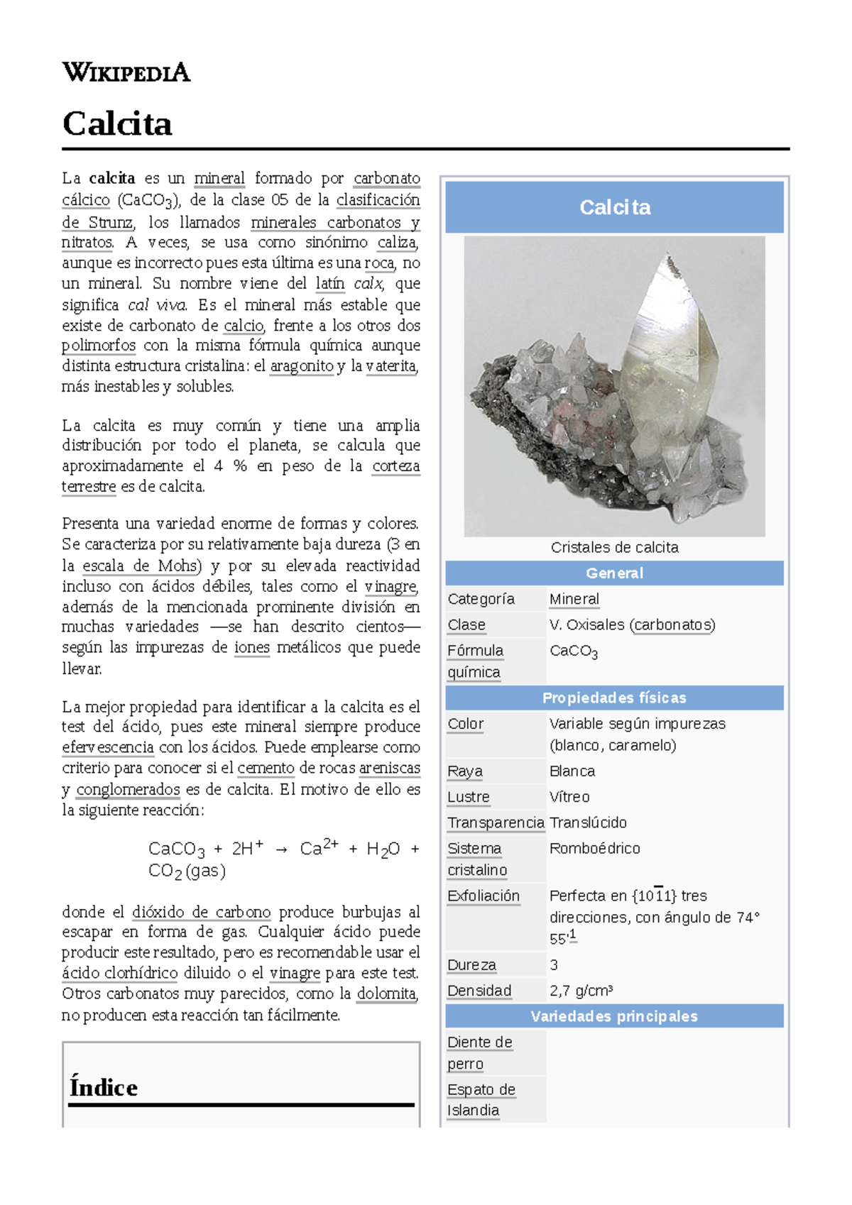Calcita - Minerales - Calcita Cristales de calcita General Categoría ...