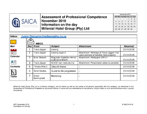 APC Nov 2015 Specimen Examples - ASSESSMENT OF PROFESSIONAL COMPETENCE ...