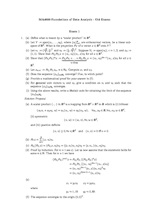 Exam02 - PRACTICE EXAM - Chair of Operations Research Department of ...